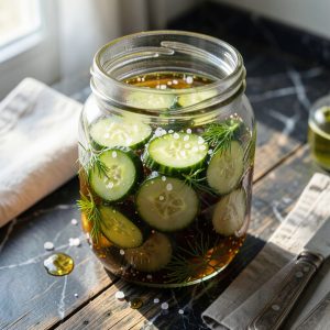 Best Refrigerator Pickles Recipe for Cucumbers: Crunchy Tangy Bites in ...