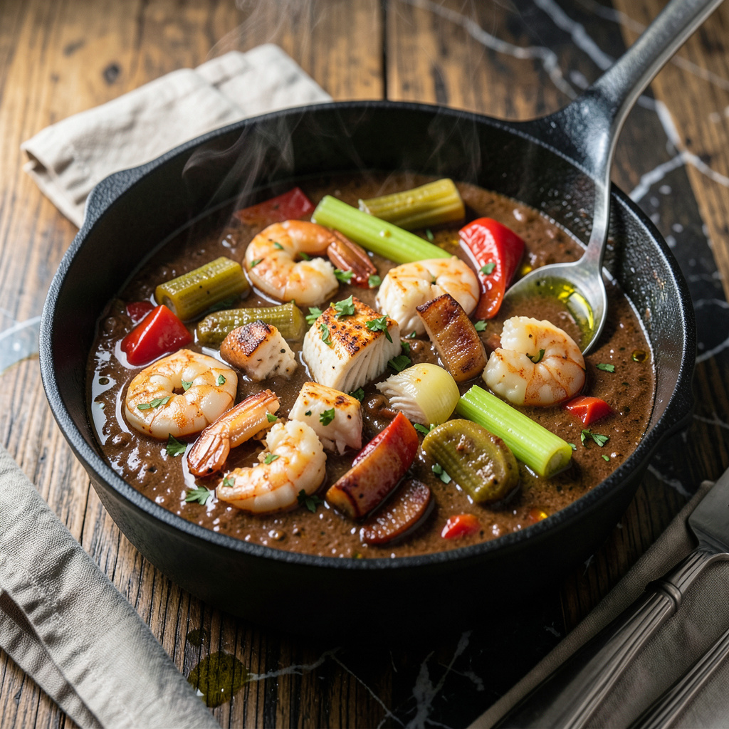 Best Seafood Gumbo Recipe Ever: Louisiana Bayou Richness in a Bowl ...