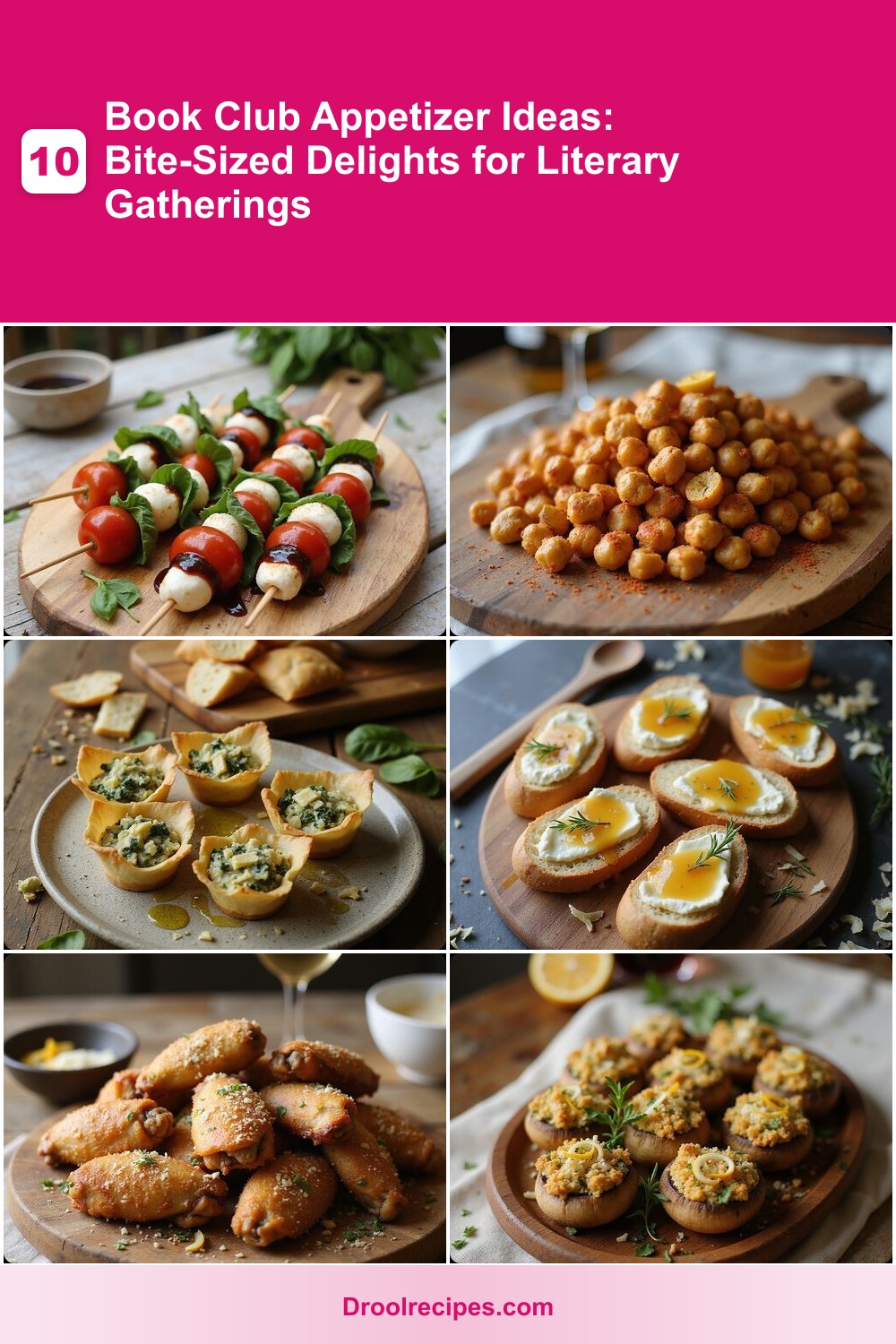 10 Book Club Appetizer Ideas: Bite-Sized Delights for Literary ...