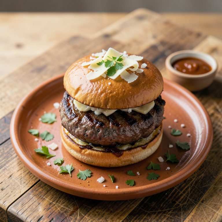 British BBQ Burger Recipe: Juicy Patty With Tangy Glaze - Drool Recipes