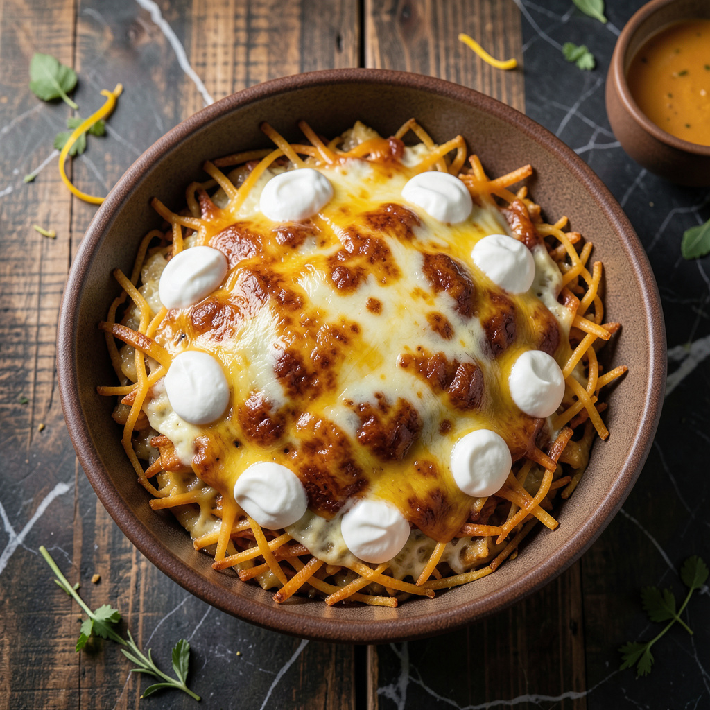 Cheesy Potatoes Recipe With Shredded Hash Browns: Oven-Baked Crispy ...