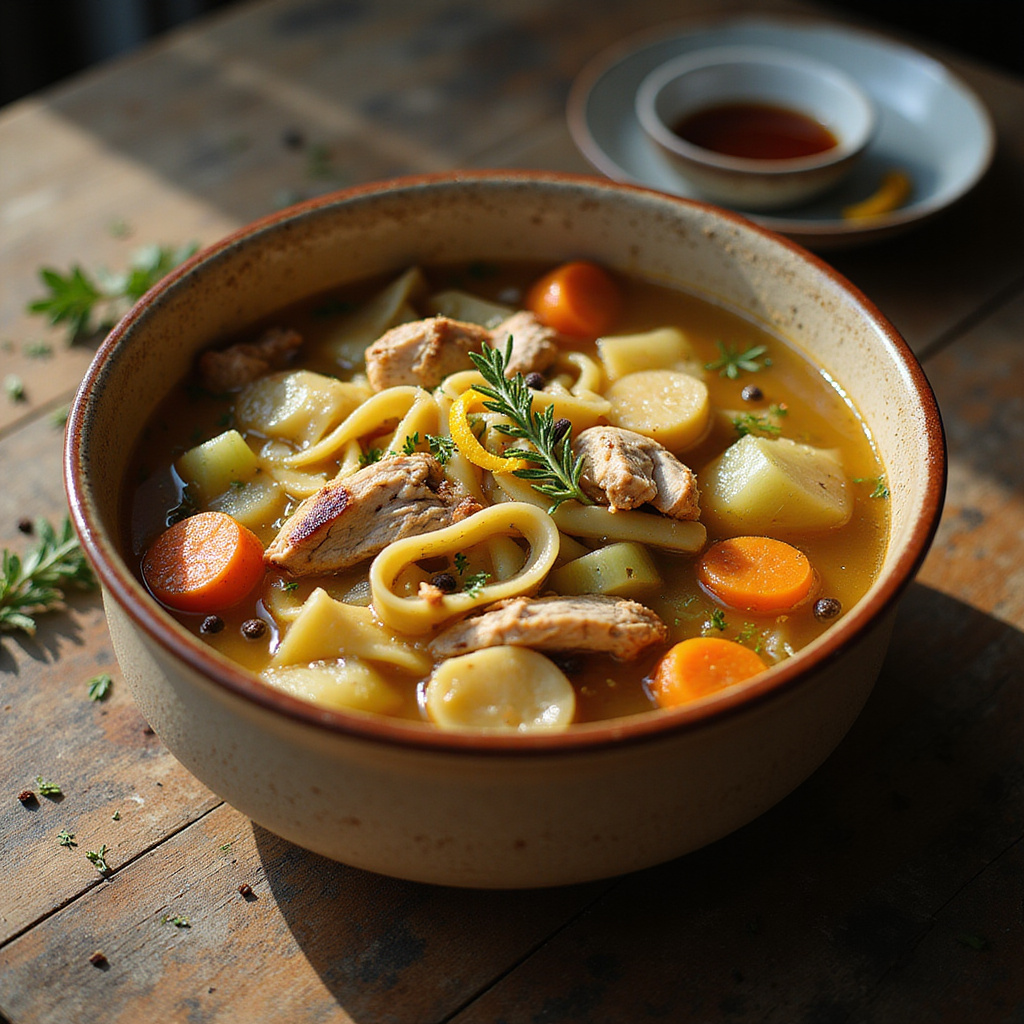 Chicken Noodle Soup Recipe Rotisserie: Weeknight Comfort With Shredded ...