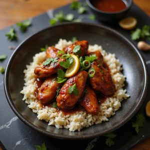 Chicken Wings and Rice Recipe: Asian-Inspired One-Pan Meal - Drool Recipes