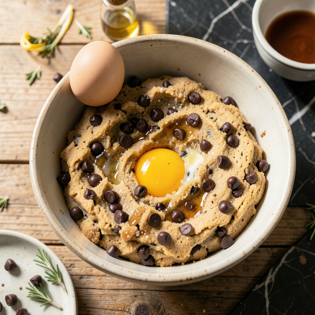 Chocolate Chip Cookie Recipe for 6 Cookies: Small Batch Crispy Edge ...