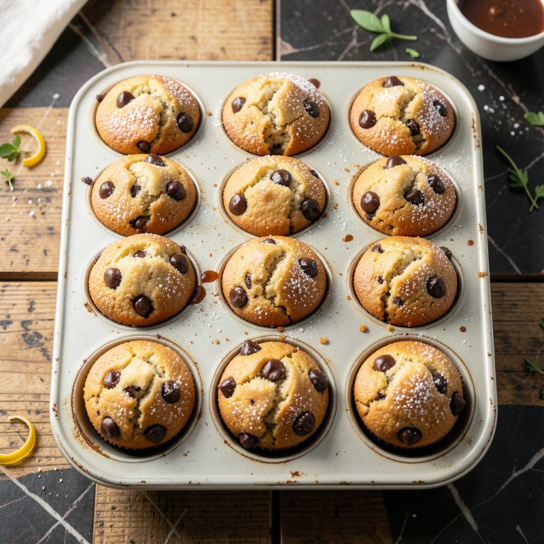 Chocolate Chip Muffin Recipe Without Milk: Moist Bakery-Style Treats ...