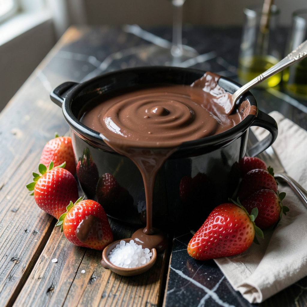 Chocolate Fondue Recipe Condensed Milk: Silky Smooth Dip for Fresh ...