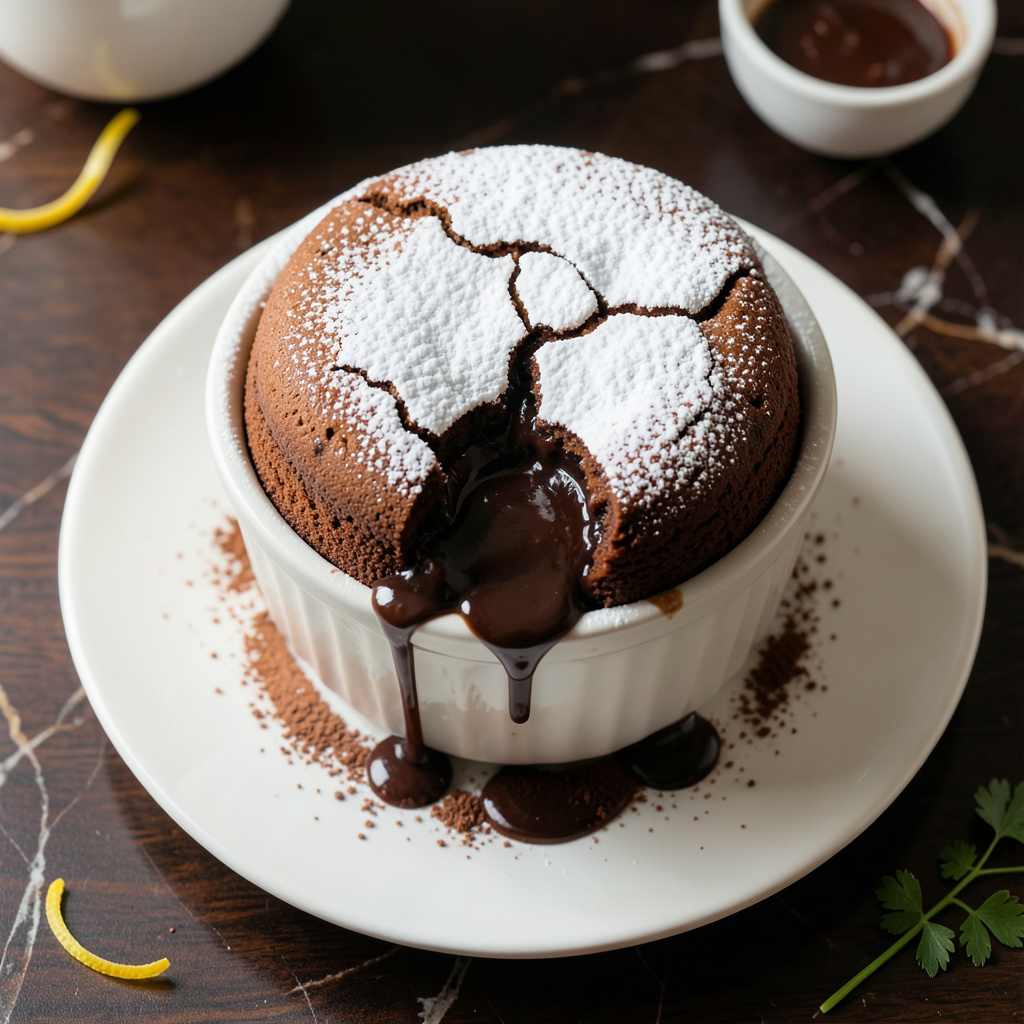 Chocolate Lava Cake Recipe Microwave: Single-Serve Molten Magic in 5 ...