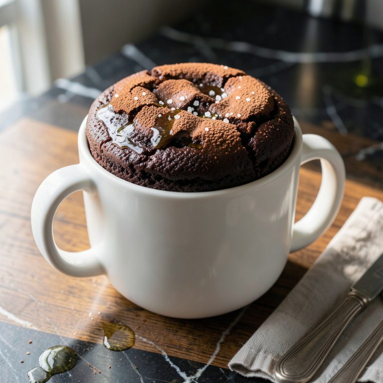 Chocolate Mug Cake Recipe No Milk: Rich Decadence in Minutes - Drool ...