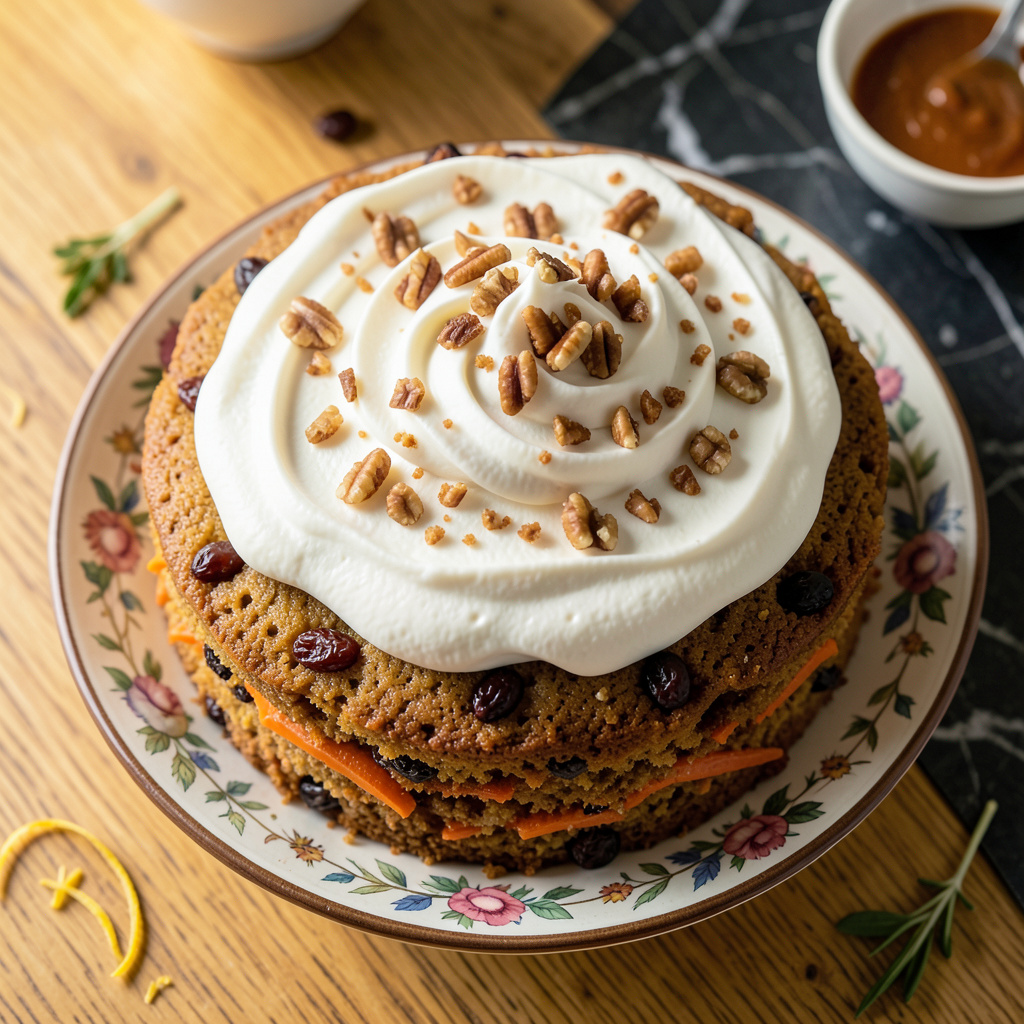Classic Carrot Cake Recipe From Scratch: Triple-Layered Spiced ...