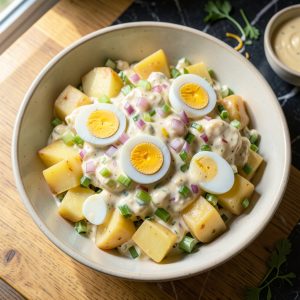 Classic Potato Salad Recipe With Egg: Old-Fashioned Creamy Crunch ...