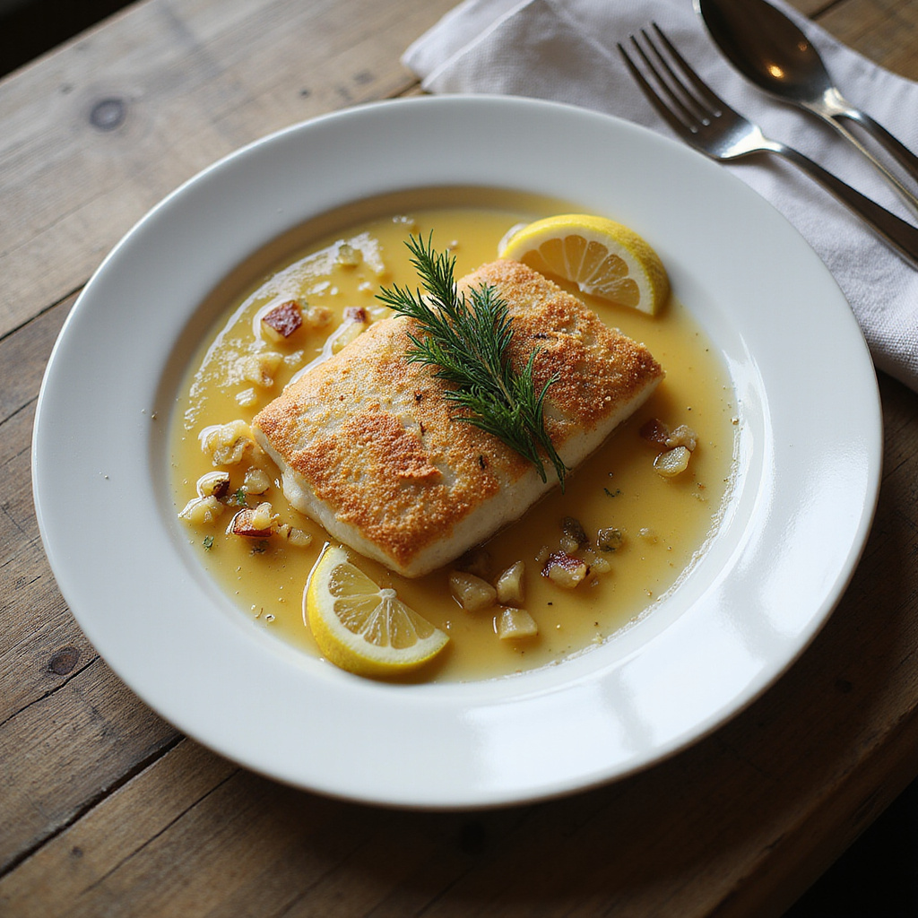 Cod Recipes: Flaky White Fish With Zesty Lemon Garlic Sauce - Drool Recipes