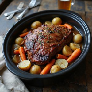 Corned Beef Crock Pot Recipe With Beer: Slow-Cooked Pub-Style ...