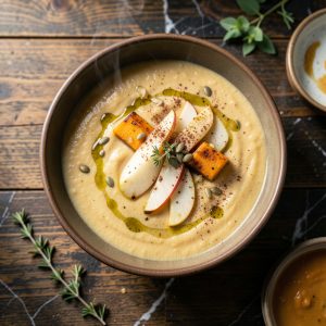 Creamy Butternut Squash Soup Recipe With Apple: Sweet Autumn Blend ...