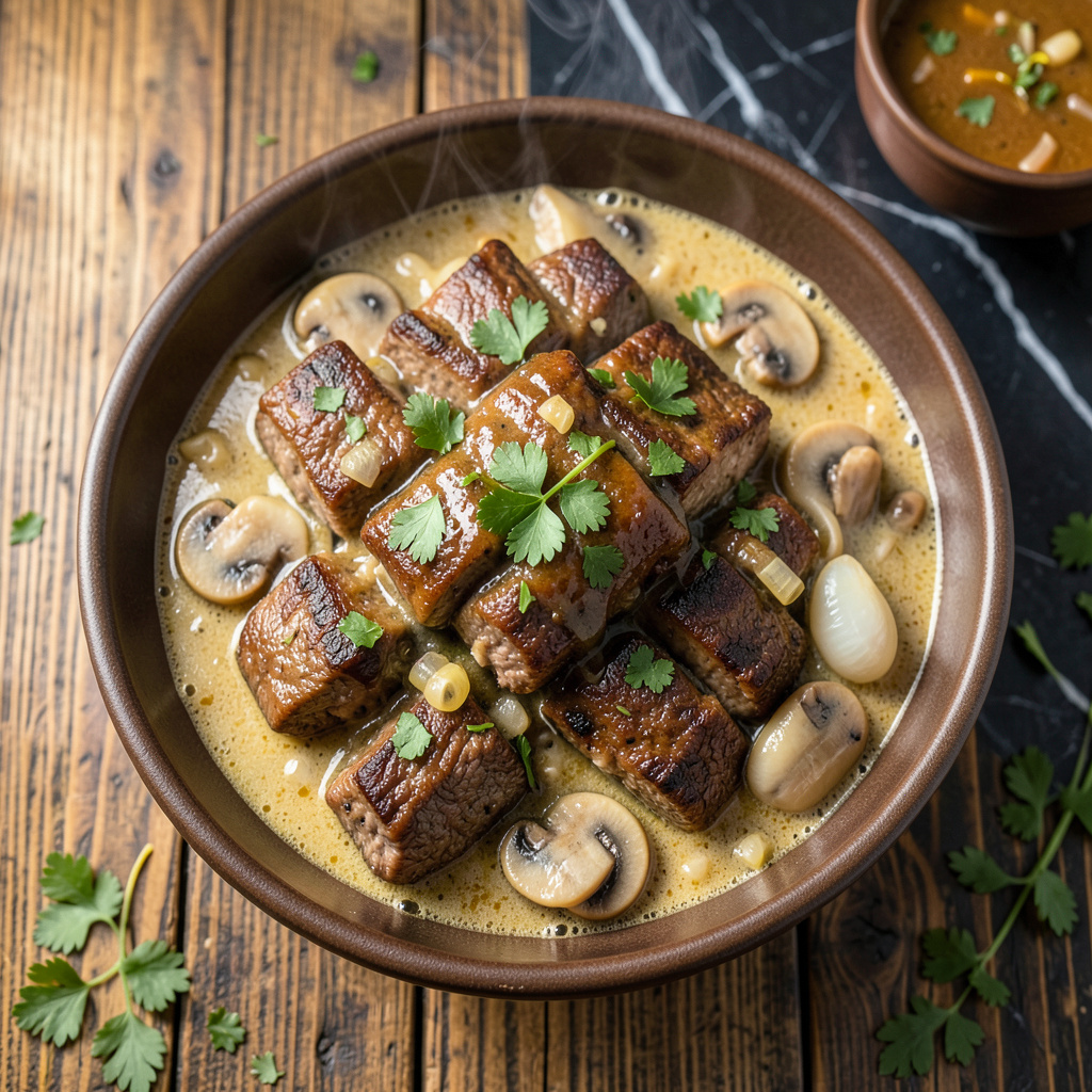 Crockpot Cube Steak Recipe With Onion Soup Mix: Melt-in-Your-Mouth ...