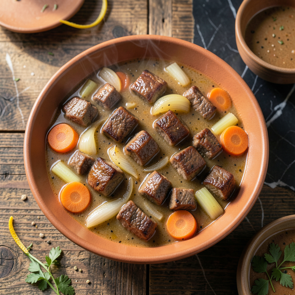 Easy Beef Stew Recipe on Stove Without Wine: Slow-Simmered Comfort in ...