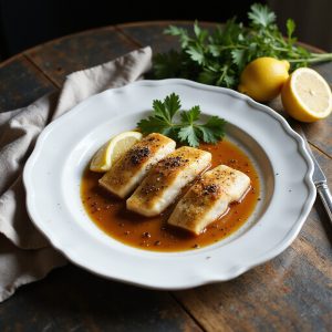 Fish Fillet Recipe With Sauce: Pan-Seared Tenderness in a Velvety Pool ...