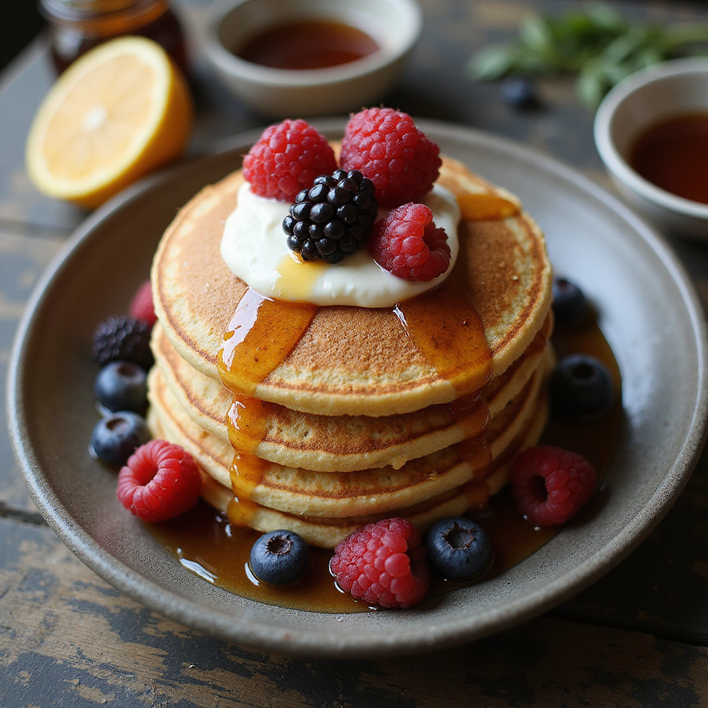 High Protein Pancake Recipe Without Protein Powder: Fluffy Stacks ...