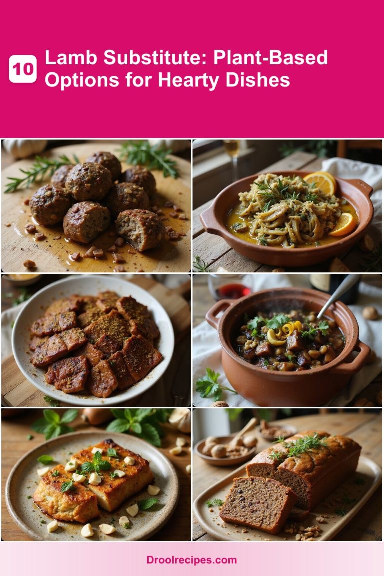 10 Lamb Substitute: Plant-Based Options for Hearty Dishes - Drool Recipes