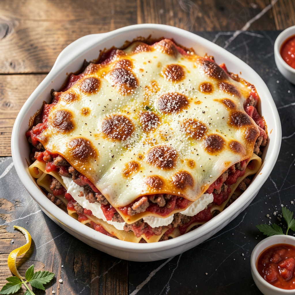 Lasagna Recipe With Sausage and Beef: Layered Italian Comfort in One ...