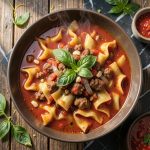 Lasagna Soup Recipe Stove Top: Noodle-Filled Comfort in a Bowl - Drool ...