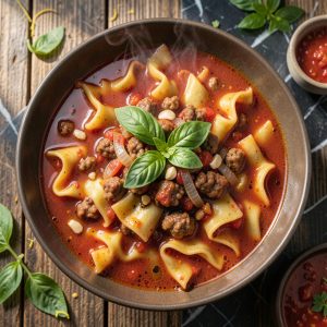 Lasagna Soup Recipe Stove Top: Noodle-Filled Comfort in a Bowl - Drool ...
