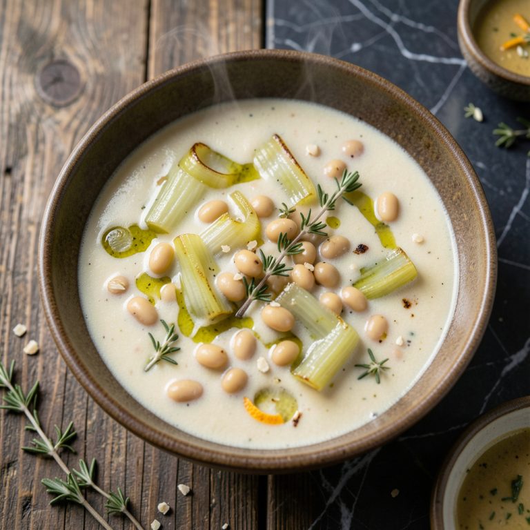 Leek Soup Recipe Vegan: Silky Smooth With White Bean Creaminess - Drool ...