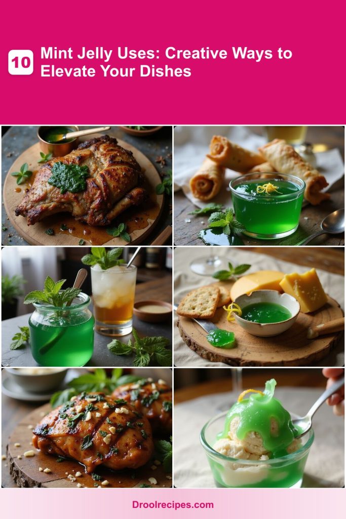 10 Mint Jelly Uses: Creative Ways to Elevate Your Dishes - Drool Recipes