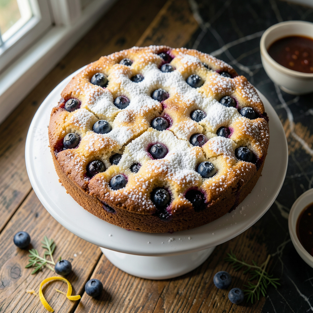 Old Fashioned Blueberry Cake Recipe Easy: Grandma's Moist Crumb With ...