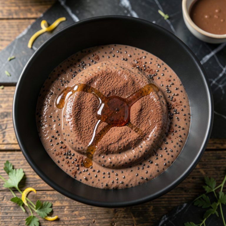 Recipe for Chia Seed Chocolate Pudding: Decadent Overnight Indulgence ...