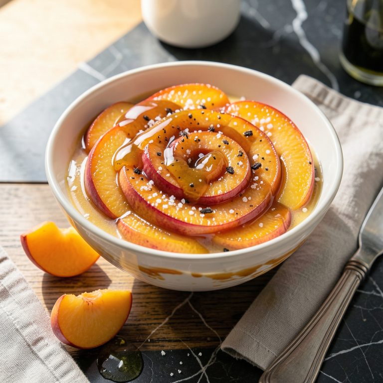Recipe For Peach Ice Cream Topping: Sweet Syrup That Drizzles Like a ...