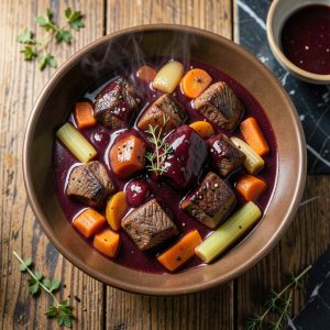 Recipe Slow Cooker Beef Stew With Red Wine: Rich Depth From Hours of ...