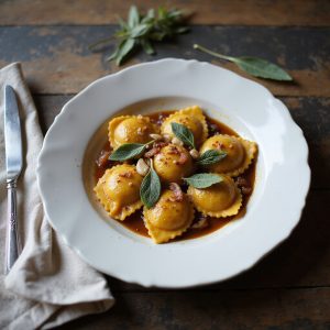 Sauce Recipe for Butternut Squash Ravioli: Brown Butter Sage Elegance ...