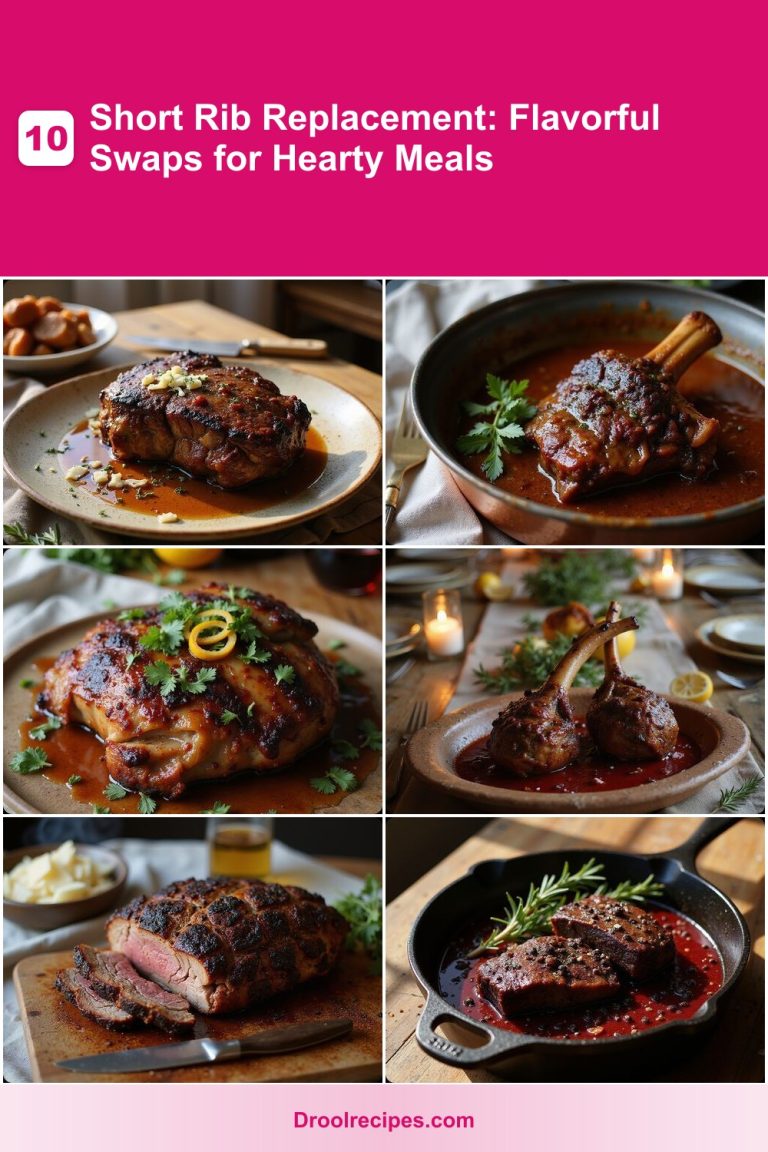 10 Short Rib Replacement: Flavorful Swaps for Hearty Meals - Drool Recipes