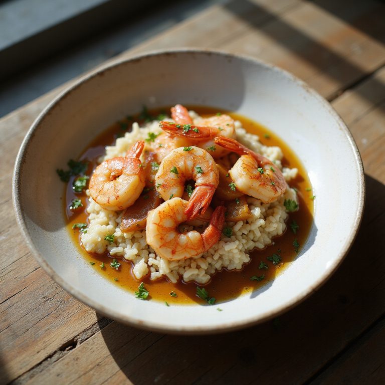 Shrimp Recipes With Rice: Garlic Butter Shrimp Over Fluffy Jasmine ...