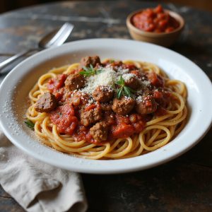 Simple Spaghetti Recipe With Ground Beef: Weeknight-Friendly One-Pot ...