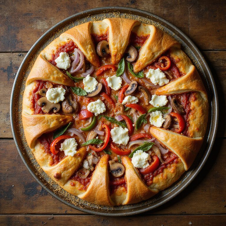 Veggie Pizza Recipe With Crescent Rolls: Sheet Pan Shortcut to Crispy ...