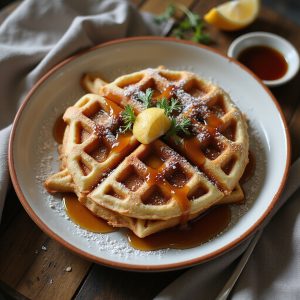 Waffle Mix Recipe No Eggs: Fluffy Golden Grids Without the Eggs - Drool ...