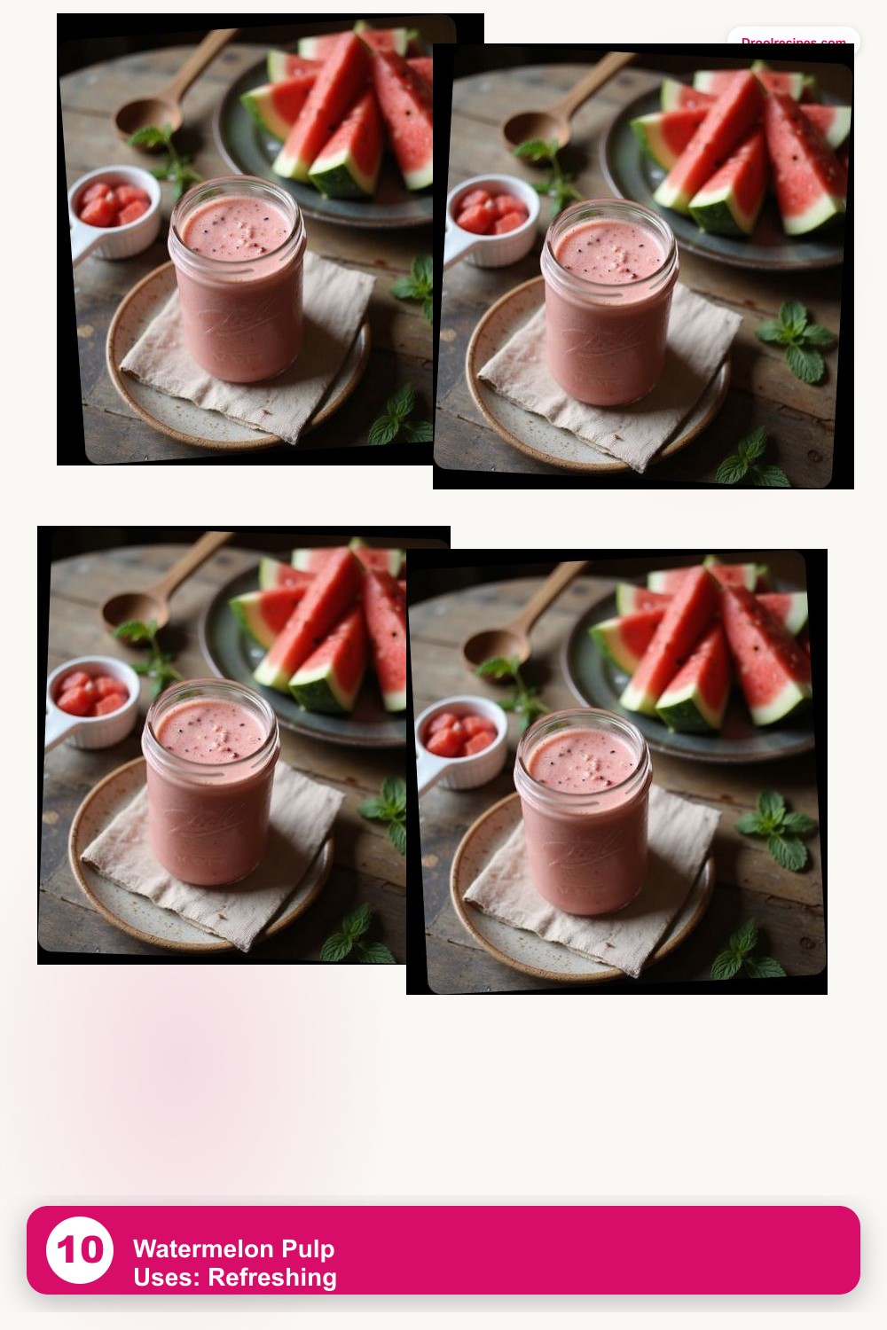 10 Watermelon Pulp Uses: Refreshing Beverage Boosters - Drool Recipes