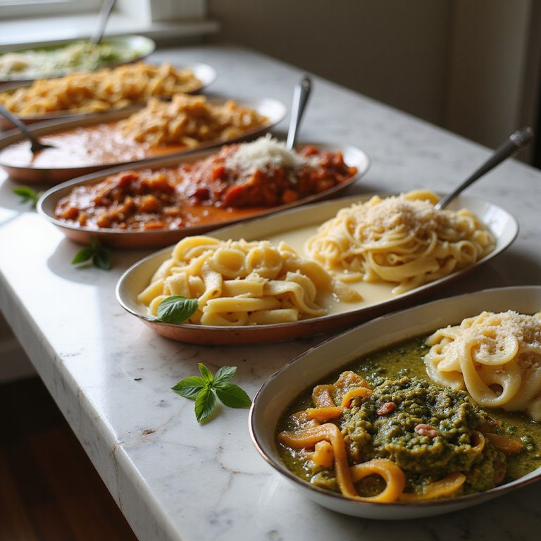 Wedding Pasta Bar: Interactive Feast for Your Big Day - Drool Recipes