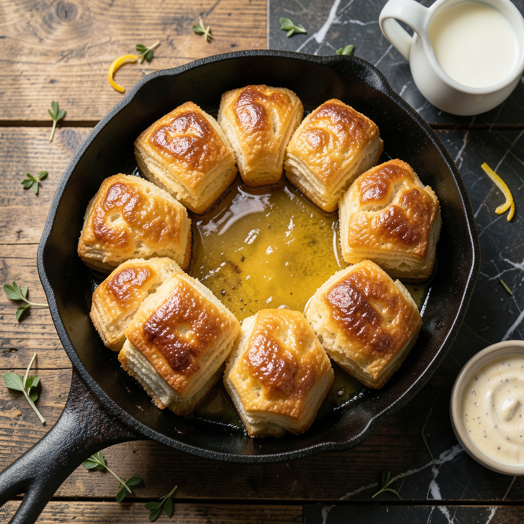 Butter Swim Biscuits Recipe Without Buttermilk: Fluffy Layers in a ...