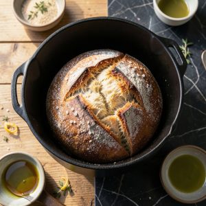 Crusty Italian Bread Recipe Dutch Oven: Artisan Crust Without the ...