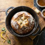 Dutch Oven Bread Recipe With Bread Flour: Artisan Crust in One Pot ...